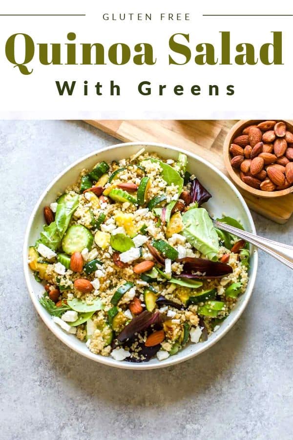 The BEST Quinoa Salad with Greens - Seasonal Cravings
