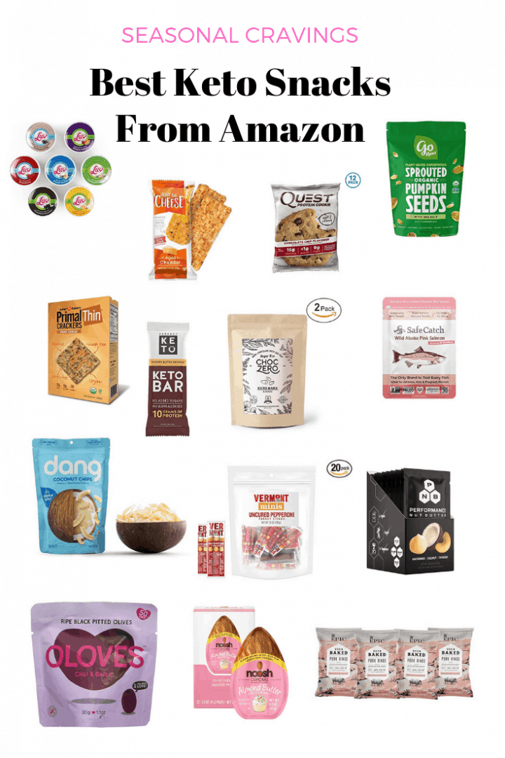 30 Best Keto Snacks From Amazon - Seasonal Cravings