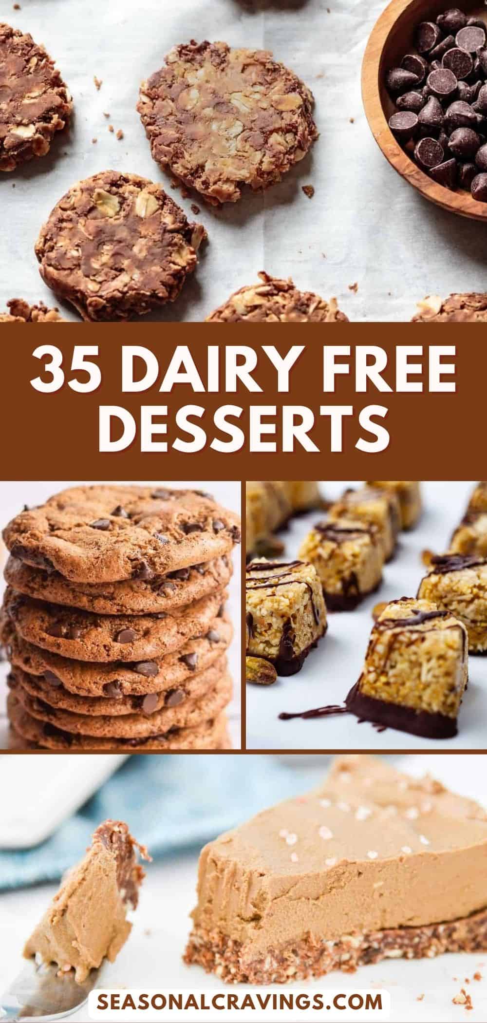 35 Dairy Free Desserts - Seasonal Cravings