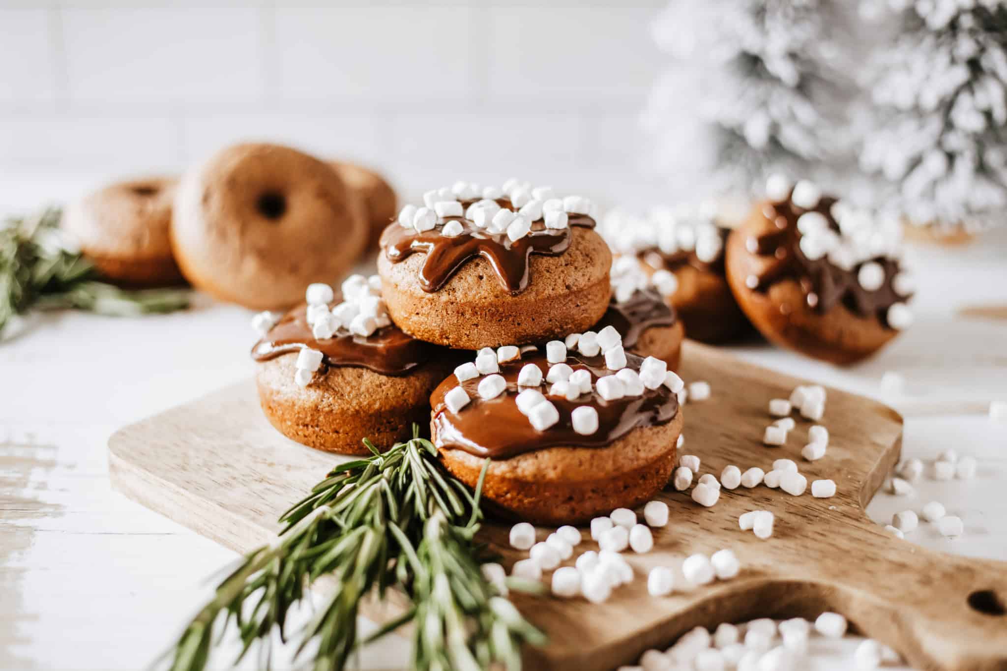 Hot Cocoa Donuts - Seasonal Cravings