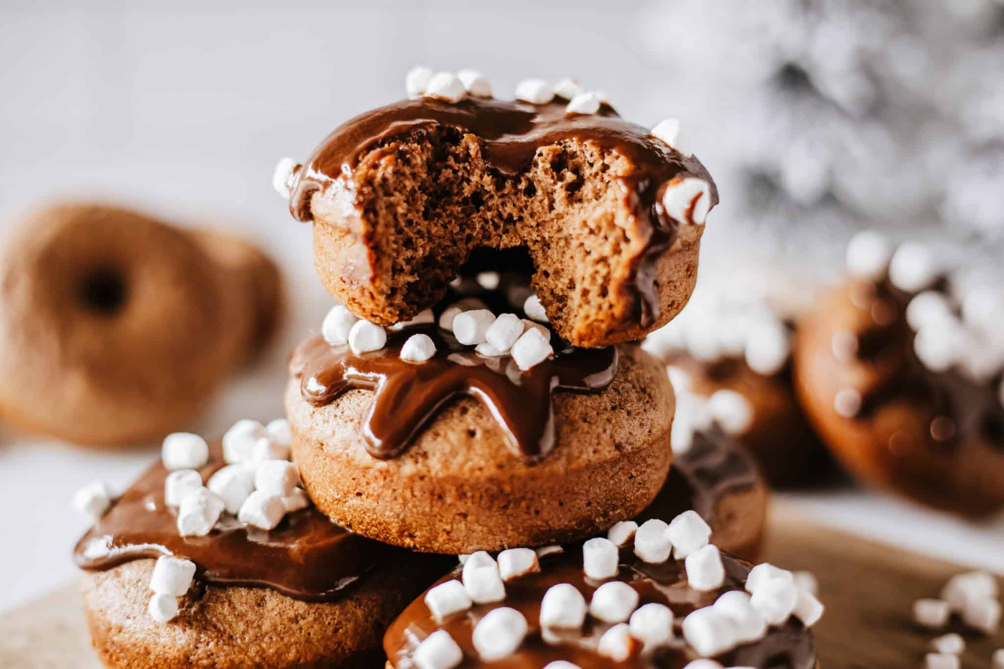 Hot Cocoa Donuts - Seasonal Cravings