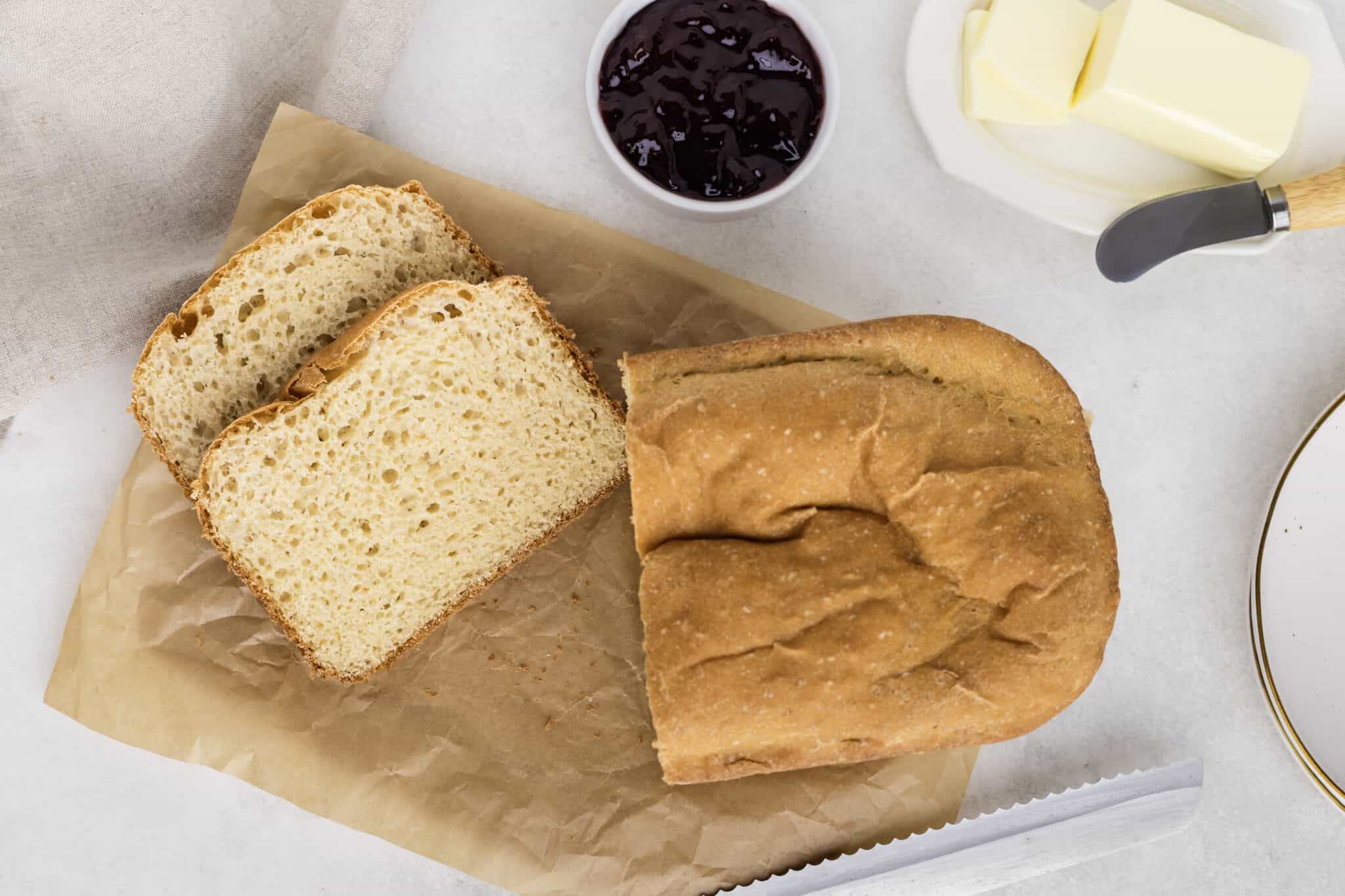 Gluten Free White Bread (Machine Bread) - Seasonal Cravings