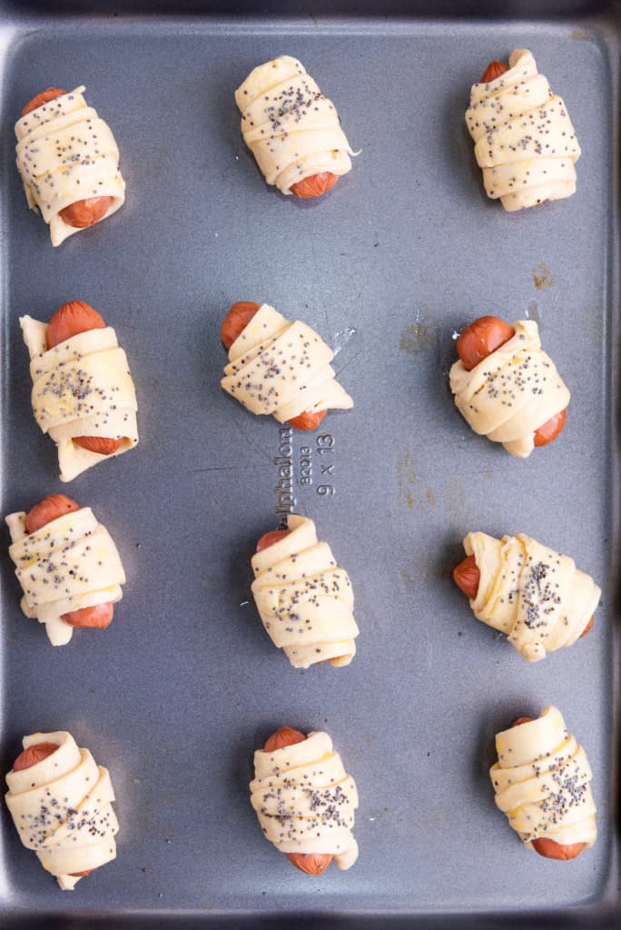 Mini Pigs in a Blanket - Seasonal Cravings