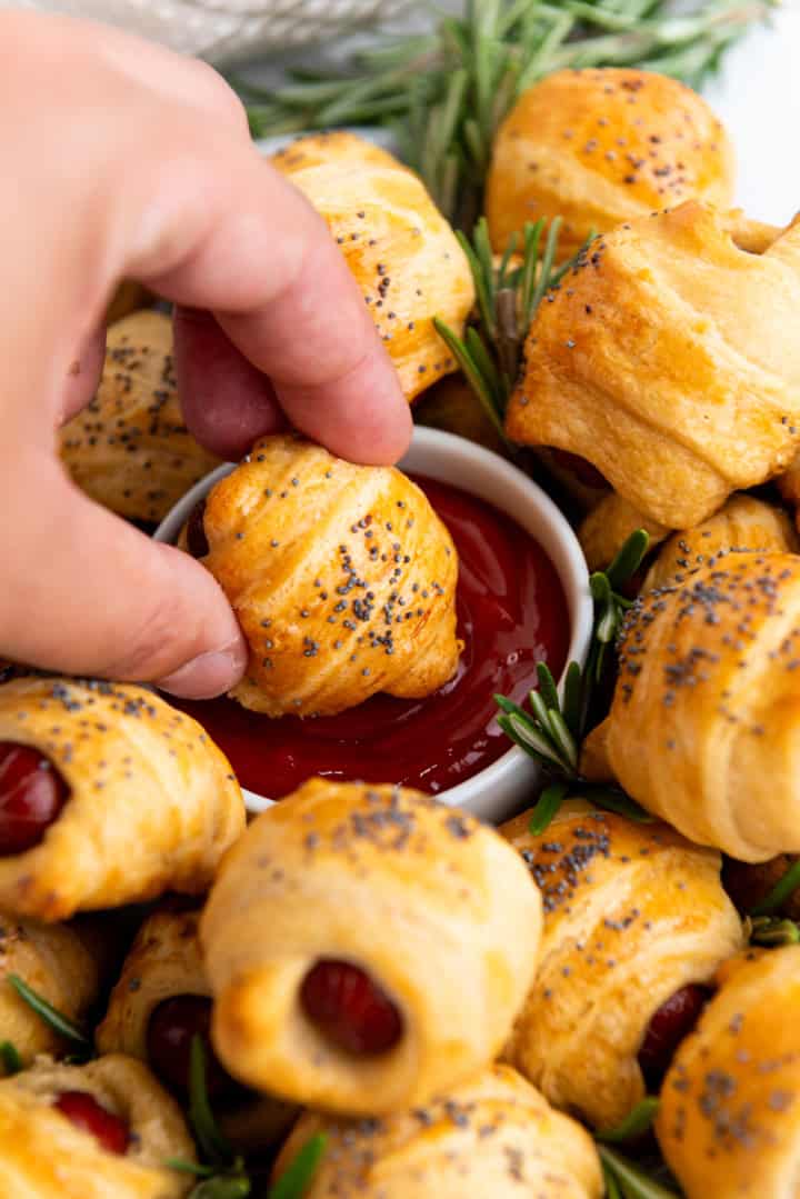 Mini Pigs in a Blanket - Seasonal Cravings