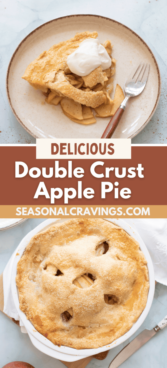 Double Crust Apple Pie - Seasonal Cravings