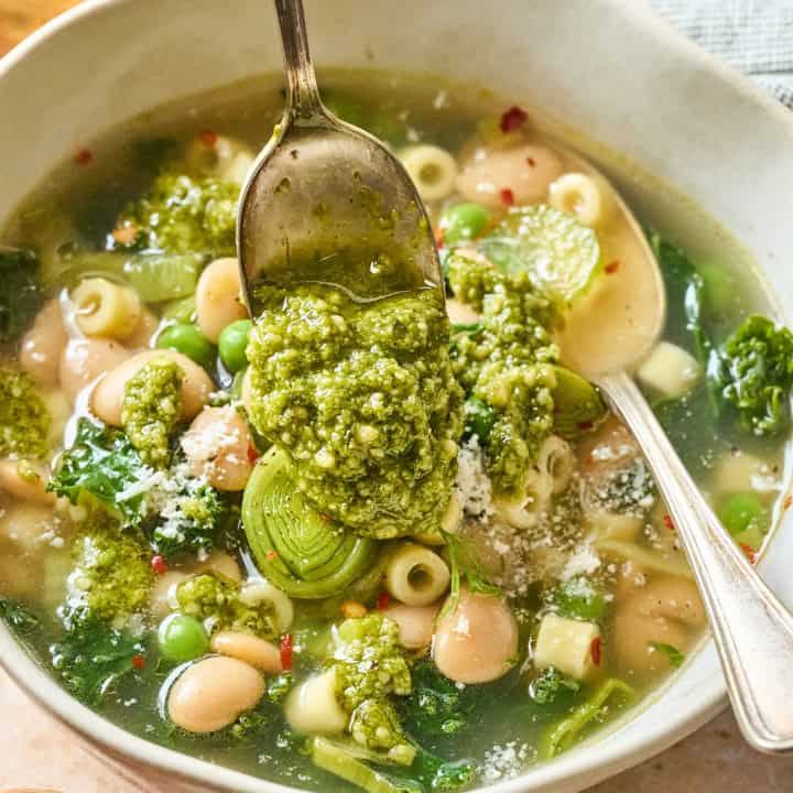 Spring Minestrone Verde - Seasonal Cravings