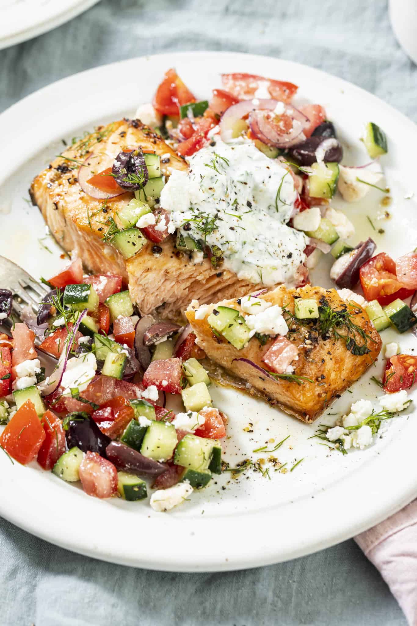 Greek Salmon - Seasonal Cravings